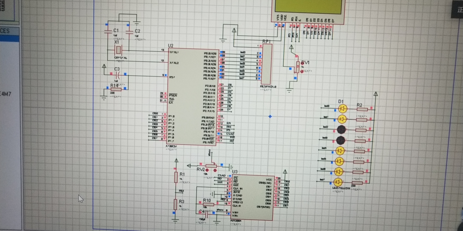 STC89C52 单片机 ADC0804 AD模数转换 AD基本操作小灯_adc驱动代码52单片机-CSDN博客