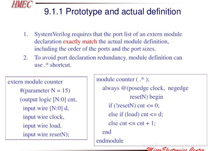 Systemverilog(七)层次化设计systemverilog使用生成结构层次 Csdn博客