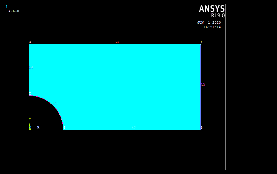 ANSYS——分析实例，平面对称问题_python_AI_fans的博客-CSDN博客_ansys对称模型二分之一