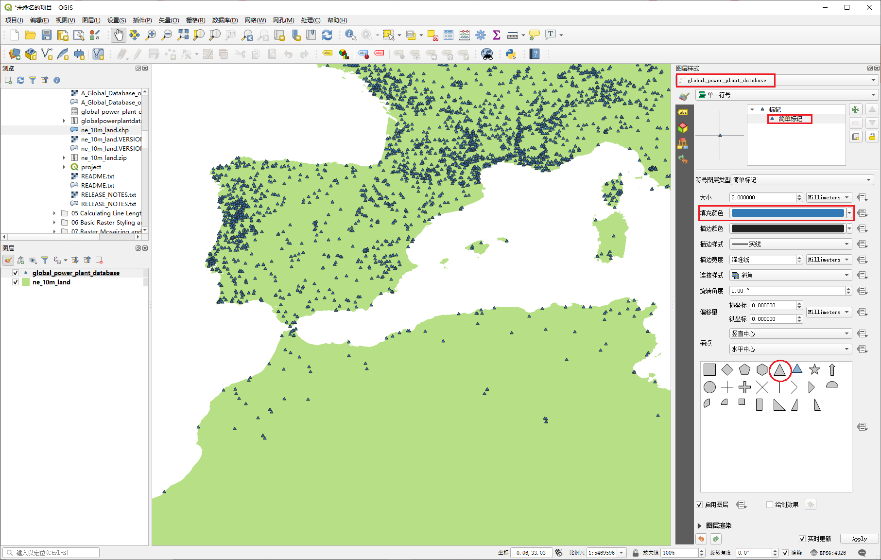QGIS 3.10 矢量样式设置_qgis设置某些点的样式-CSDN博客