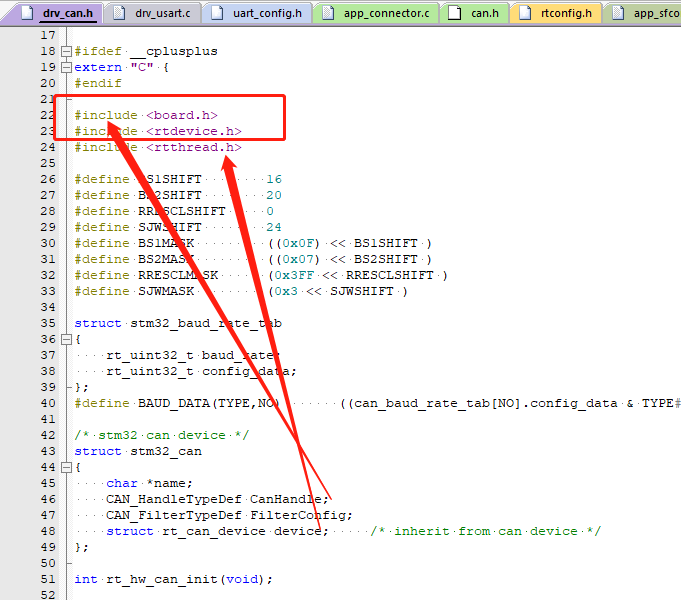 RTthread + stm32f407+can 调试通过_rtthread can env-CSDN博客