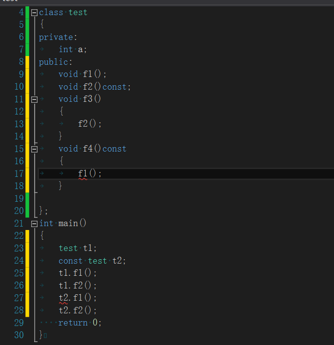 C++中const和非const对象分别调用const和非const成员函数_const函数调用非const函数-CSDN博客