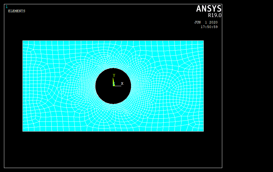 ANSYS——分析实例，平面对称问题_python_AI_fans的博客-CSDN博客_ansys对称模型二分之一