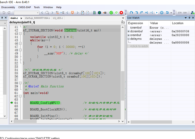 IMXRT 分散加载文件 修改OCRAM，DTCM、ITCM大小_dtcm和itcm替换sram-CSDN博客