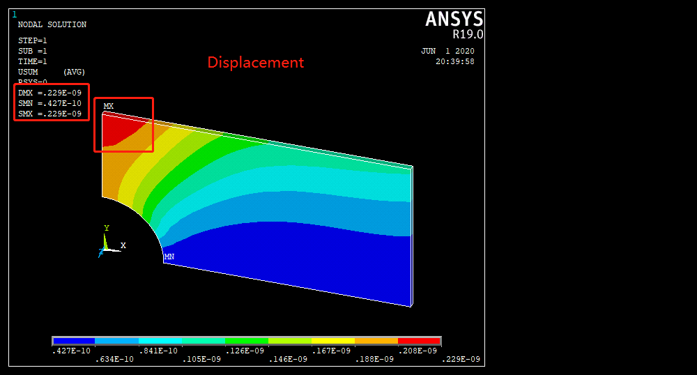 ANSYS——分析实例，平面对称问题_python_AI_fans的博客-CSDN博客_ansys对称模型二分之一
