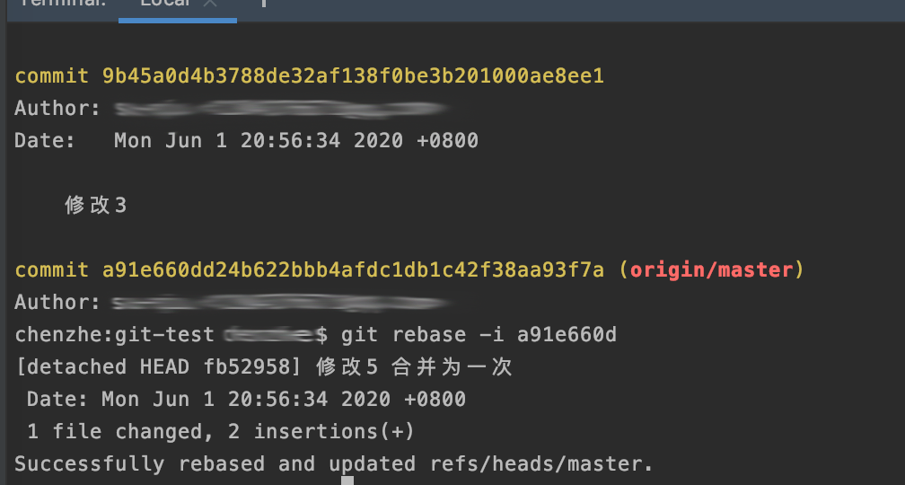 Git 多次 Commit 合并为一次 Pushgit多个commit一次push Csdn博客 