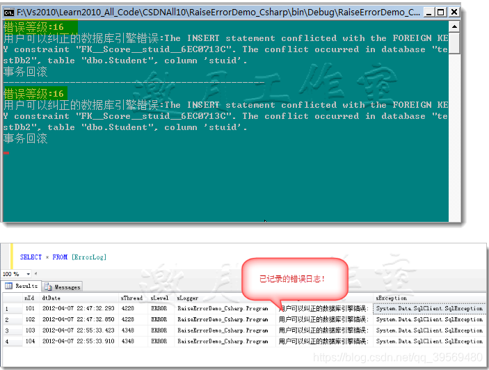 Sqlserver事务回滚 Csdn博客