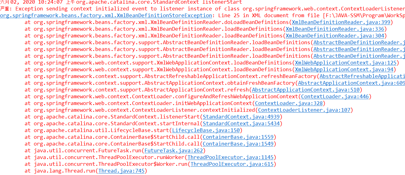 Caused by--org.xml.sax.SAXParseException_org.xml.sax.saxparseexception: cvc-complex-type.2.-CSDN博客