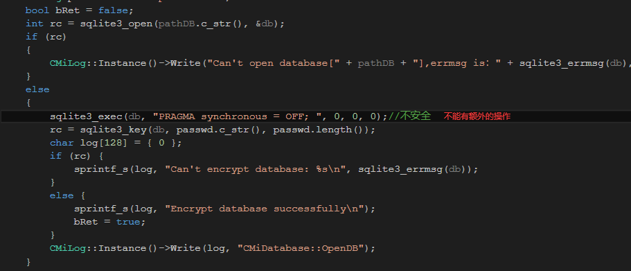 sqlite3加密实战中出错（切记不可再犯），sqlite3_key在sqlite3_open之后调用_sqlite3 加密后还能识别-CSDN博客
