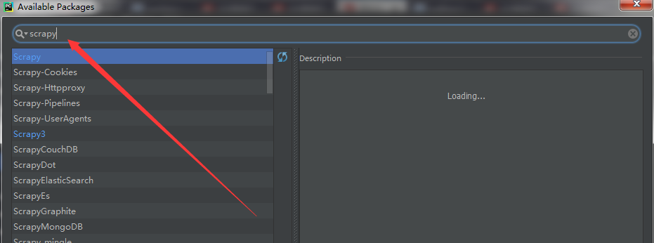 pycharm中scrapy库的安装以及创建_pycharm怎么添加scrapy-CSDN博客