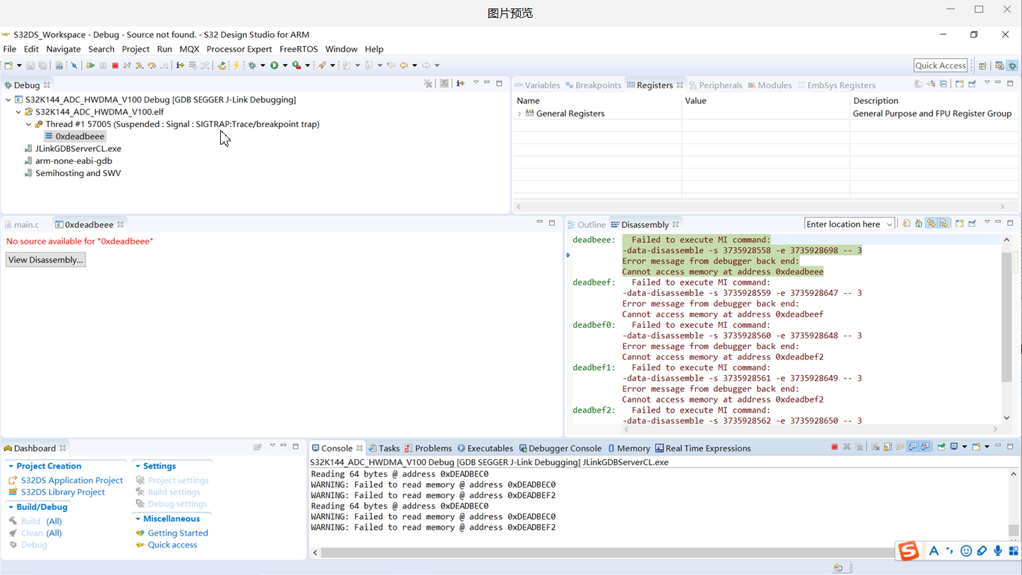 S32K144 cannot debug, reset pin is low - Programmer Sought