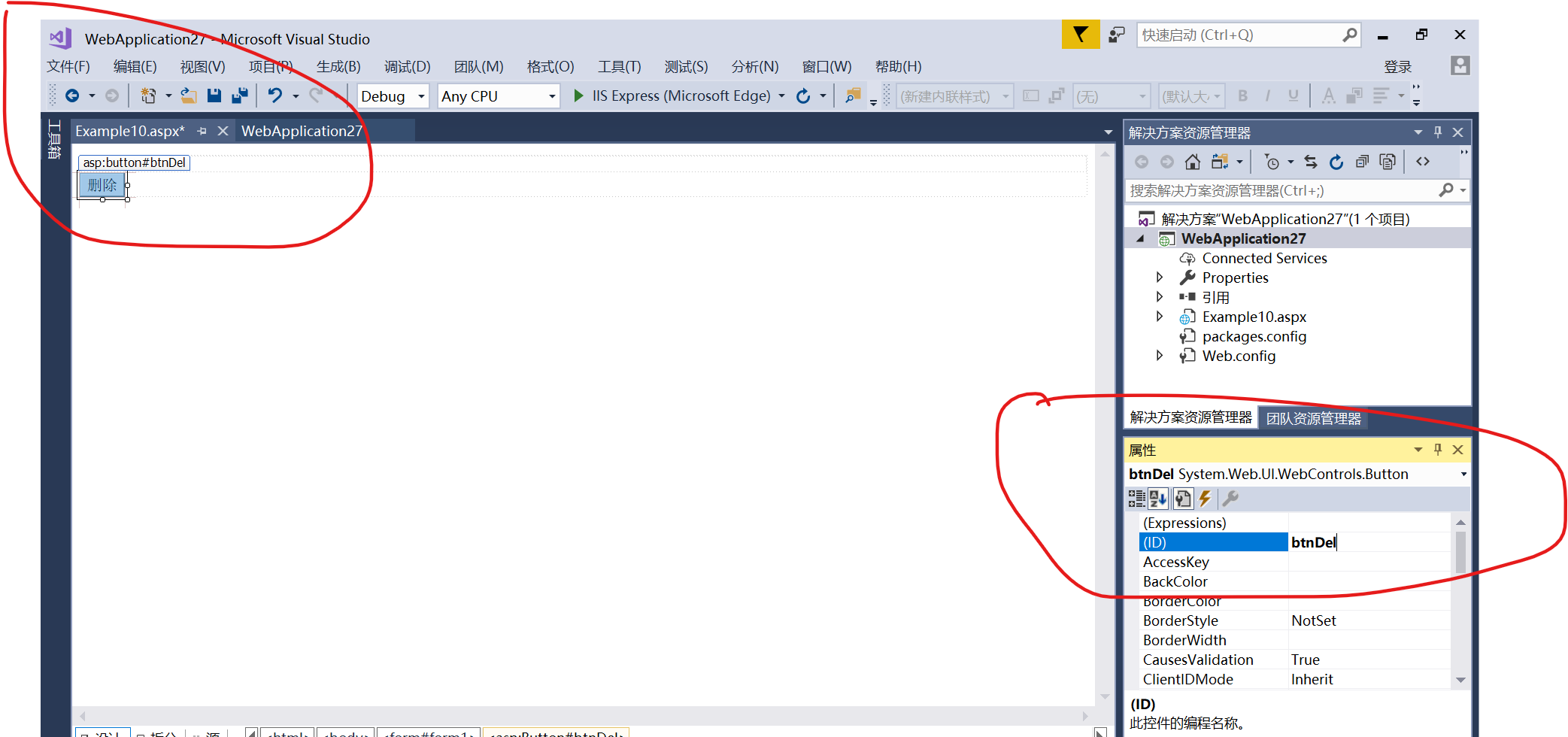 【ASP.NET】第二课——ASP.NET WebForm中的控件，掌握基本的Web服务器控件_webcontrols 中的显示控件-CSDN博客