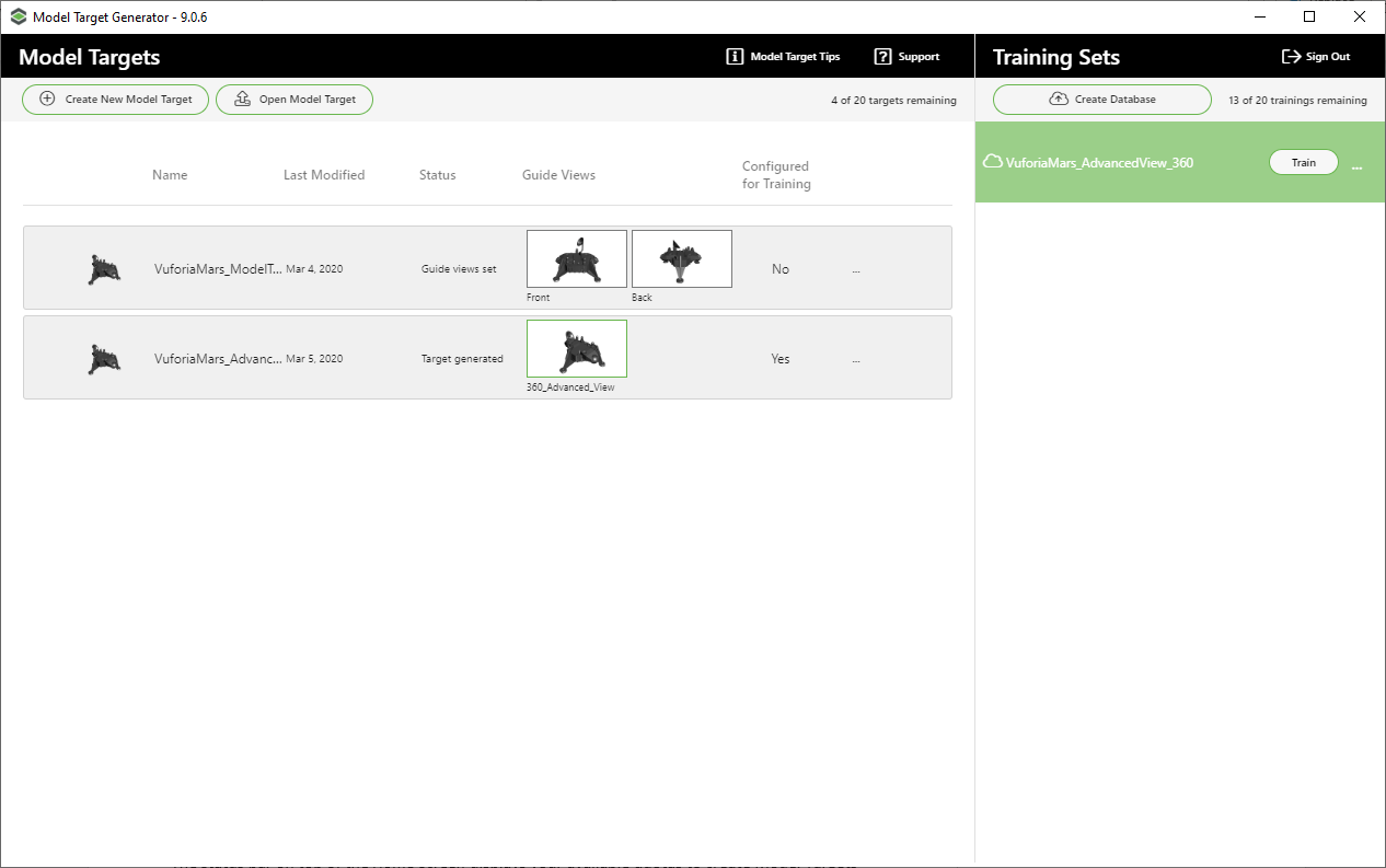 【Vuforia】高级模型目标数据库(Advanced Model Target Databases)_目标特征数据库-CSDN博客