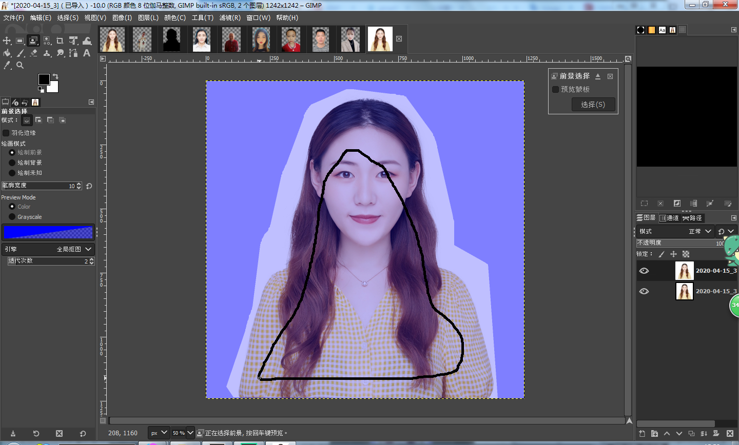 GIMP抠图_gnu图像处理程序怎么抠图-CSDN博客
