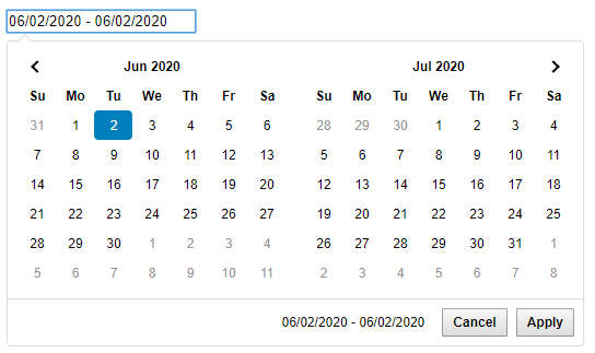 jquery日历插件daterangepicker全面详解汇总_jquery daterangepicker-CSDN博客