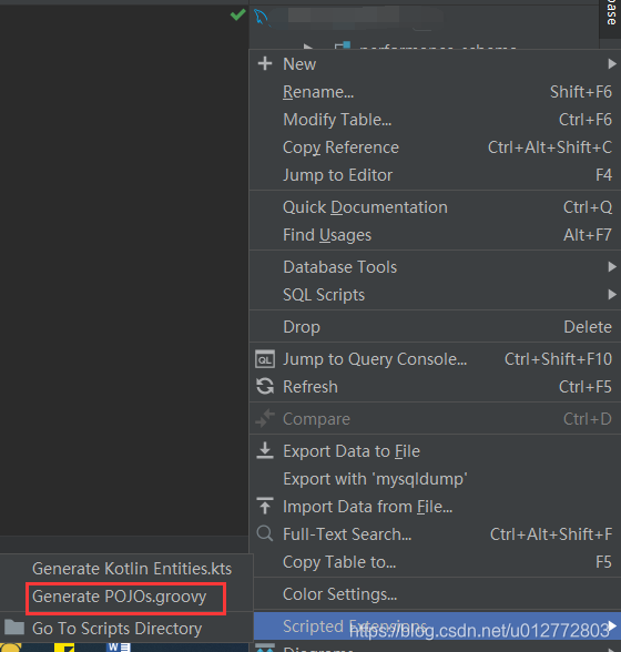 Intellij连接mysql自动生成表对应的beanidea连接mysql生成对应bean Csdn博客