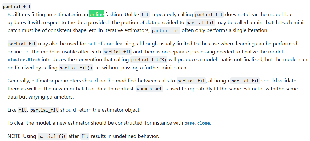 sklearn 增量学习、partial_fit_partial fit-CSDN博客