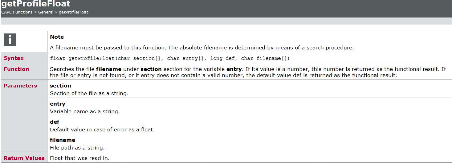 CAPL 脚本对.ini 配置文件的常规操作_capl writeprofilestring-CSDN博客