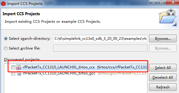 CC1310 基于CCS工程建立+Sensor Controller ADC_ccs6 cc1310 sdk-CSDN博客