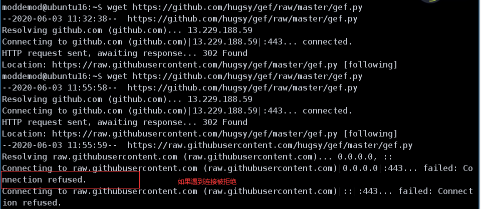 Ubuntu安装gdb-peda gef pwndbg Pwngdb_、moddemod的博客-CSDN博客
