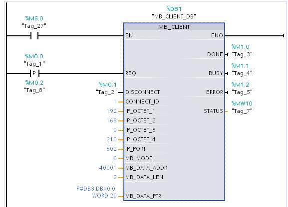 西门子S7-1200 作MODBUS TCP客户端配置方法补充_西门子1200modbustcp客户端写数值-CSDN博客