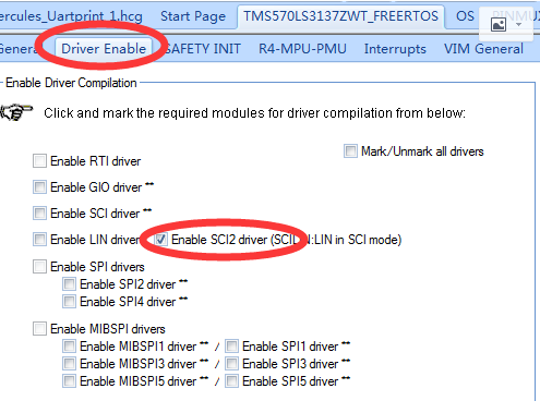 TMS570ls3137之串口使用_tms570ls3137 教学-CSDN博客