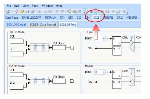 TMS570ls3137之串口使用_tms570ls3137 教学-CSDN博客