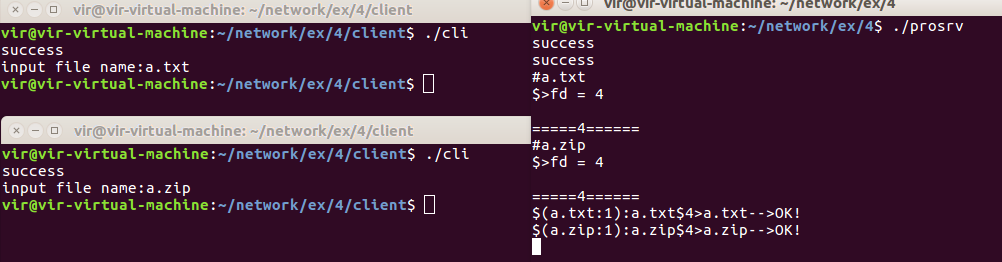 网络程序设计实验三：利用多进程和多线程实现服务器端的并发处理将实验3的实验内容1中的服务器程序用多线程编程技术改写使之可以同时与多个