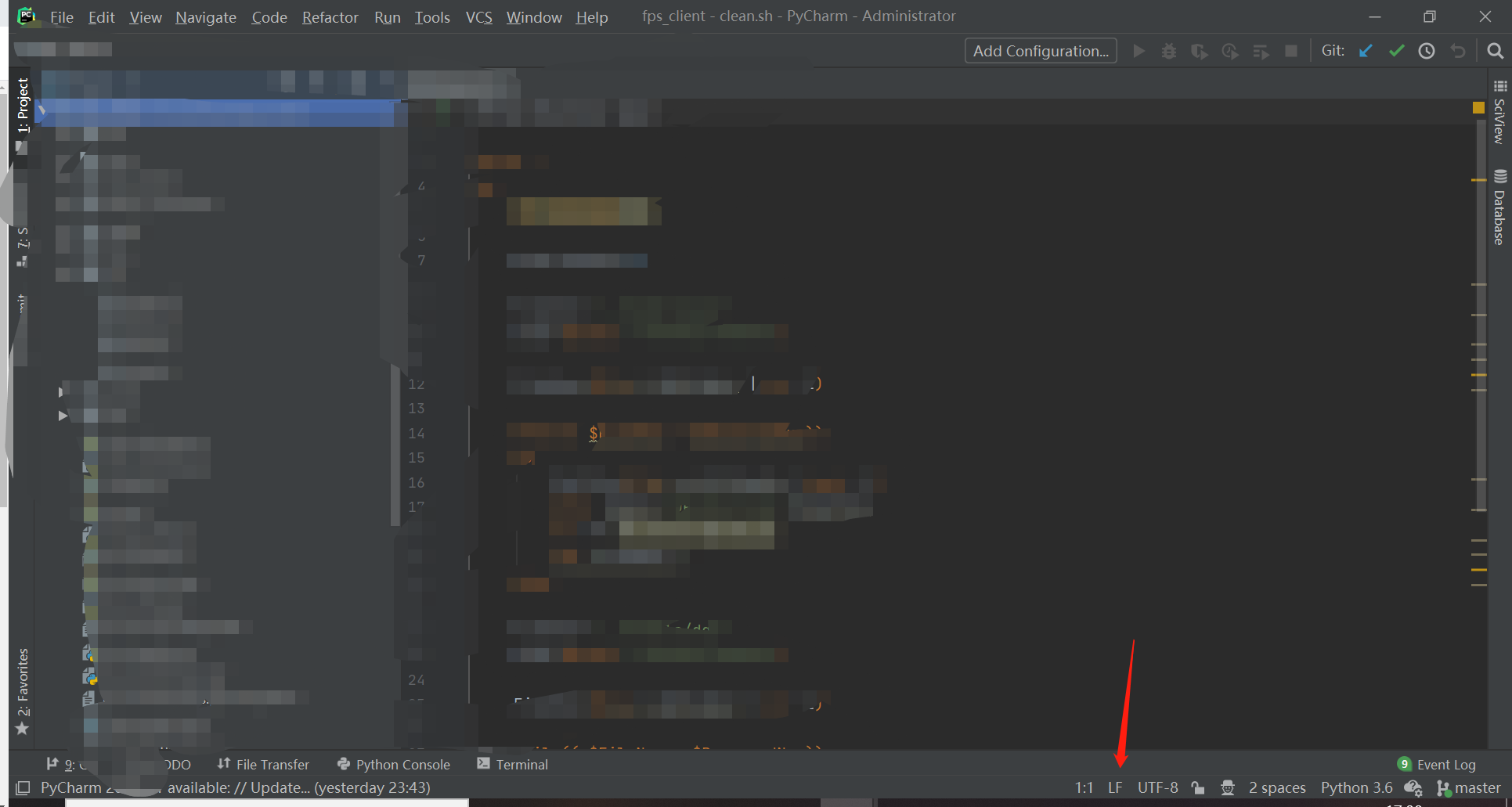 pycharm + git 造成的 LF 和 CRLF_pycharm crlf-CSDN博客