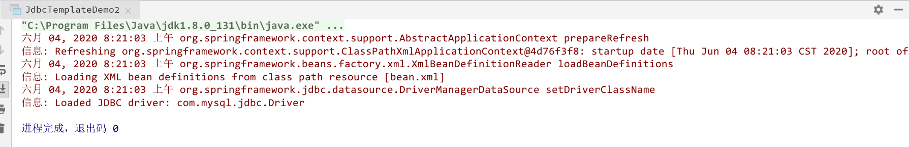 在spring中使用jdbctemplate连接mysql数据库连接不上的问题 Mysql Jdbctemplate Fetchsize不起