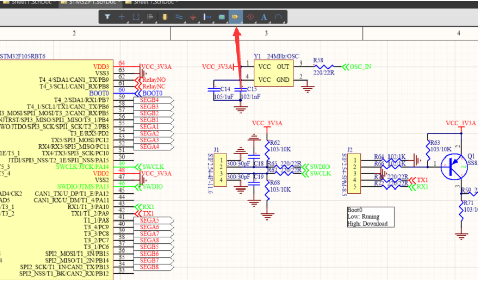 AD18层次原理图绘制_ad18原理图手动添加节点-CSDN博客