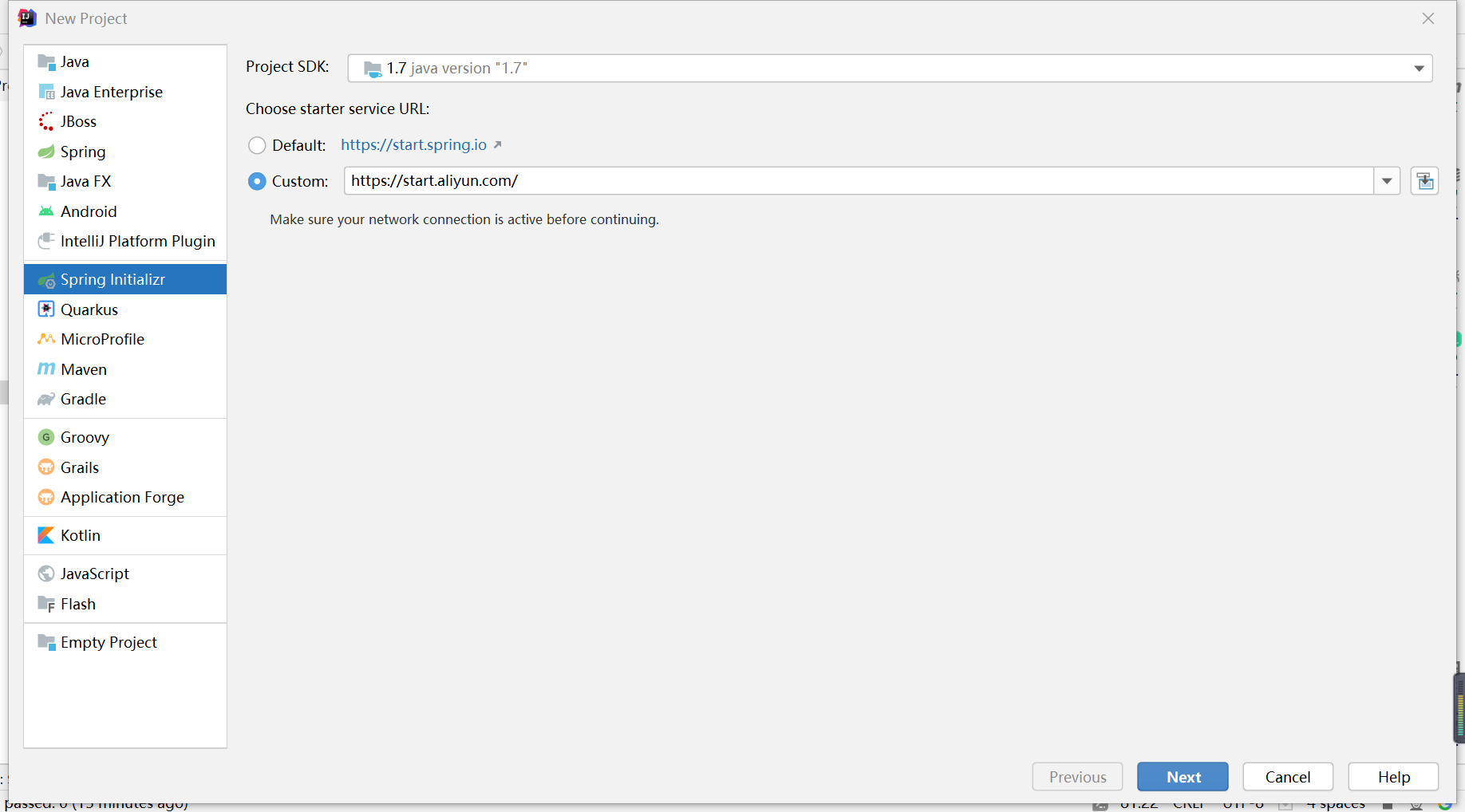 [已解决] Error: Cannot download ‘https://start.spring.io/starter.zip? - 程序员大本营