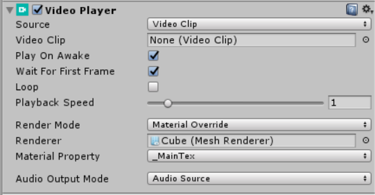 Unity视频组件 — Video Player_unity videoclip-CSDN博客