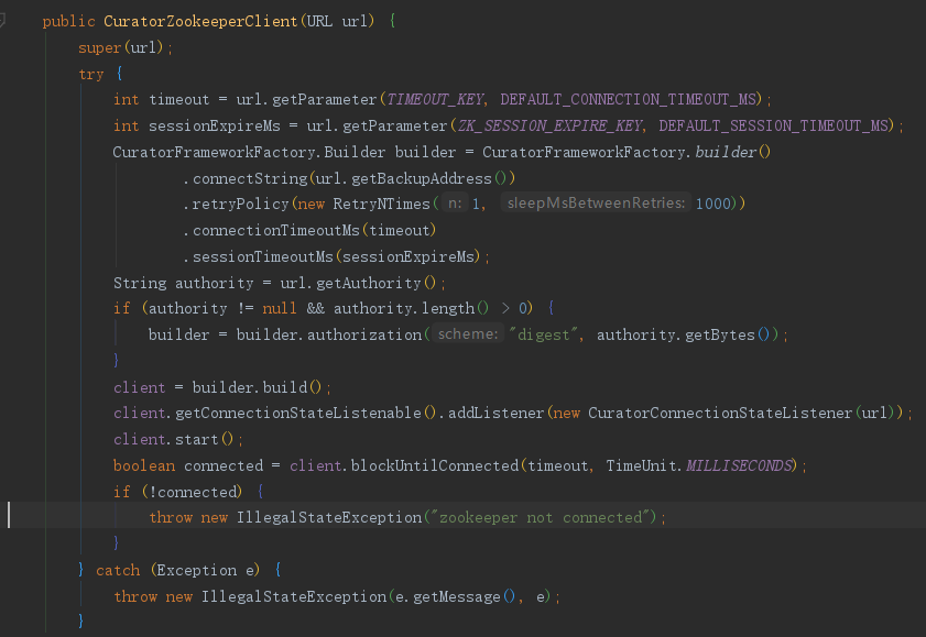 dubbo2.7.7启动Caused by: java.lang.IllegalStateException: zookeeper not connected-CSDN博客