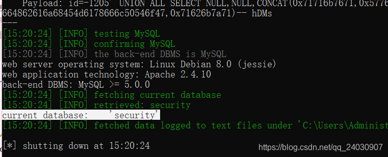 Sqlmap过sqli Labs靶场 1 10关sql第十关sqlmap Csdn博客