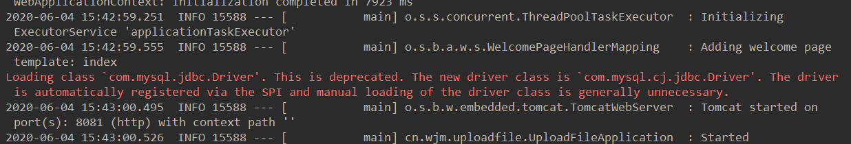 Loading Class Com Mysql Jdbc Driver This Is Deprecated The New Driver的