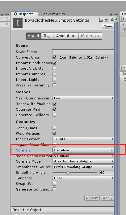 unity18——对模型所有mash平滑组优化处理_unity人体模型分块平滑组-CSDN博客