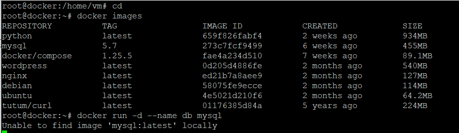 docker: Error: No such image: mysql-CSDN博客