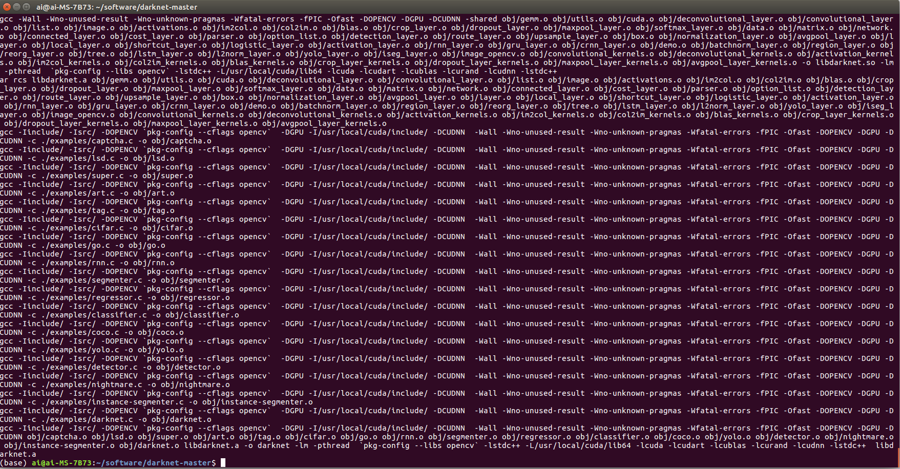 DarkNet——OpenCV版本遇到的问题_compilation terminated due to -fmax-errors=3.-CSDN博客