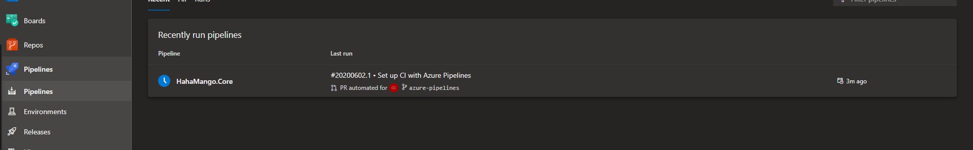 Azure DevOps 持续集成（一）：初步_azure持续集成测试-CSDN博客