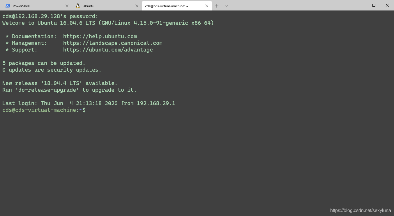 Windows Terminal开启ssh会话windows Terminal Ssh Csdn博客