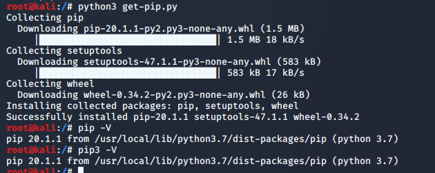 新版kali（2019.4）Python3安装pip3_kali2019.4 python3-CSDN博客