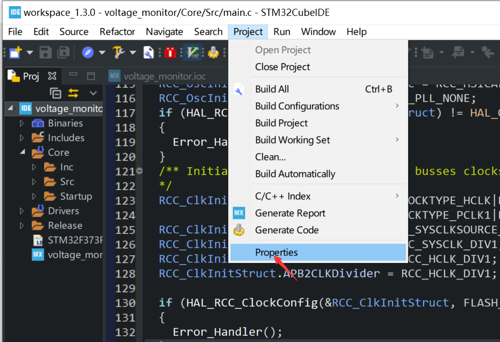 STM32学习笔记 —— STM32CubeIDE新建工程_targeted binary type-CSDN博客
