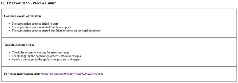 IIS配置.net core出现的错误代码(0x80070005、0x8007000d、IIS Error 502.5)的解决办法_iis502.5解决方法-CSDN博客