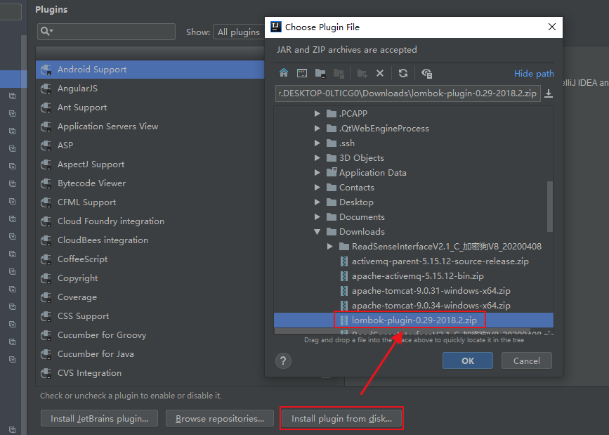 IntelliJ IDEA中未安装lombok 插件导致使用@Slf4j注解的java类中log变量报红_@slf4j log报错-CSDN博客