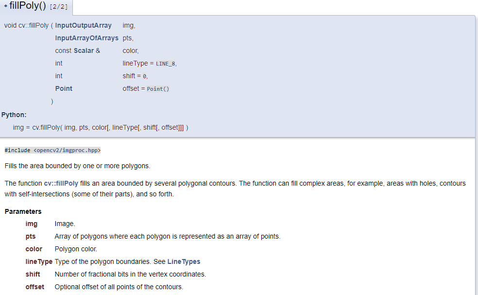 Opencv C++ 绘制多边形/矩形/直线_c++ opencv polygon-CSDN博客