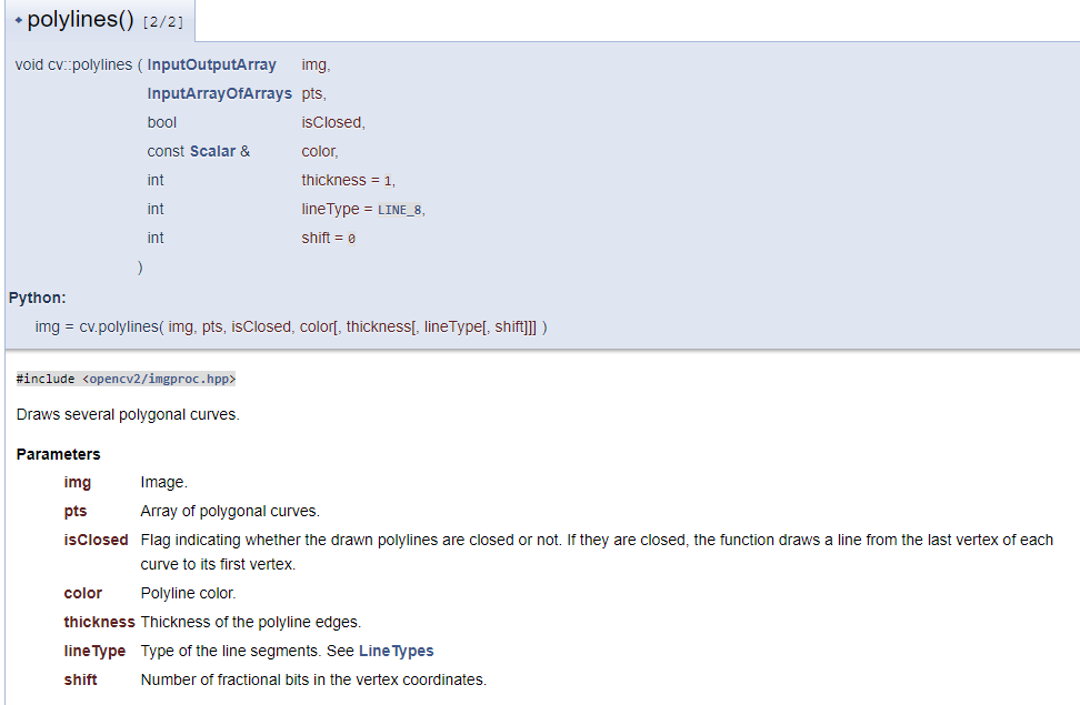 Opencv C++ 绘制多边形/矩形/直线_c++ opencv polygon-CSDN博客