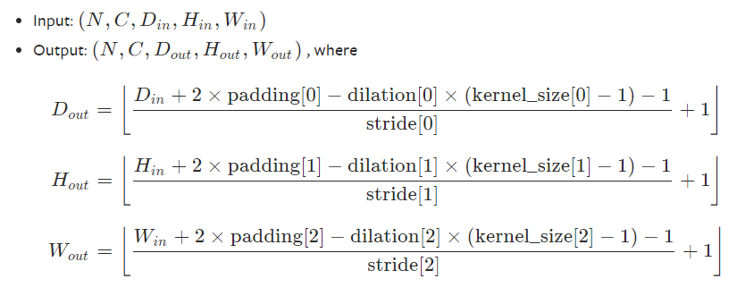 pytorch系列文档之Pooling layers详解（MaxPool1d、MaxPool2d、MaxPool3d）_maxpooling1d和maxpooling3d的区别-CSDN博客