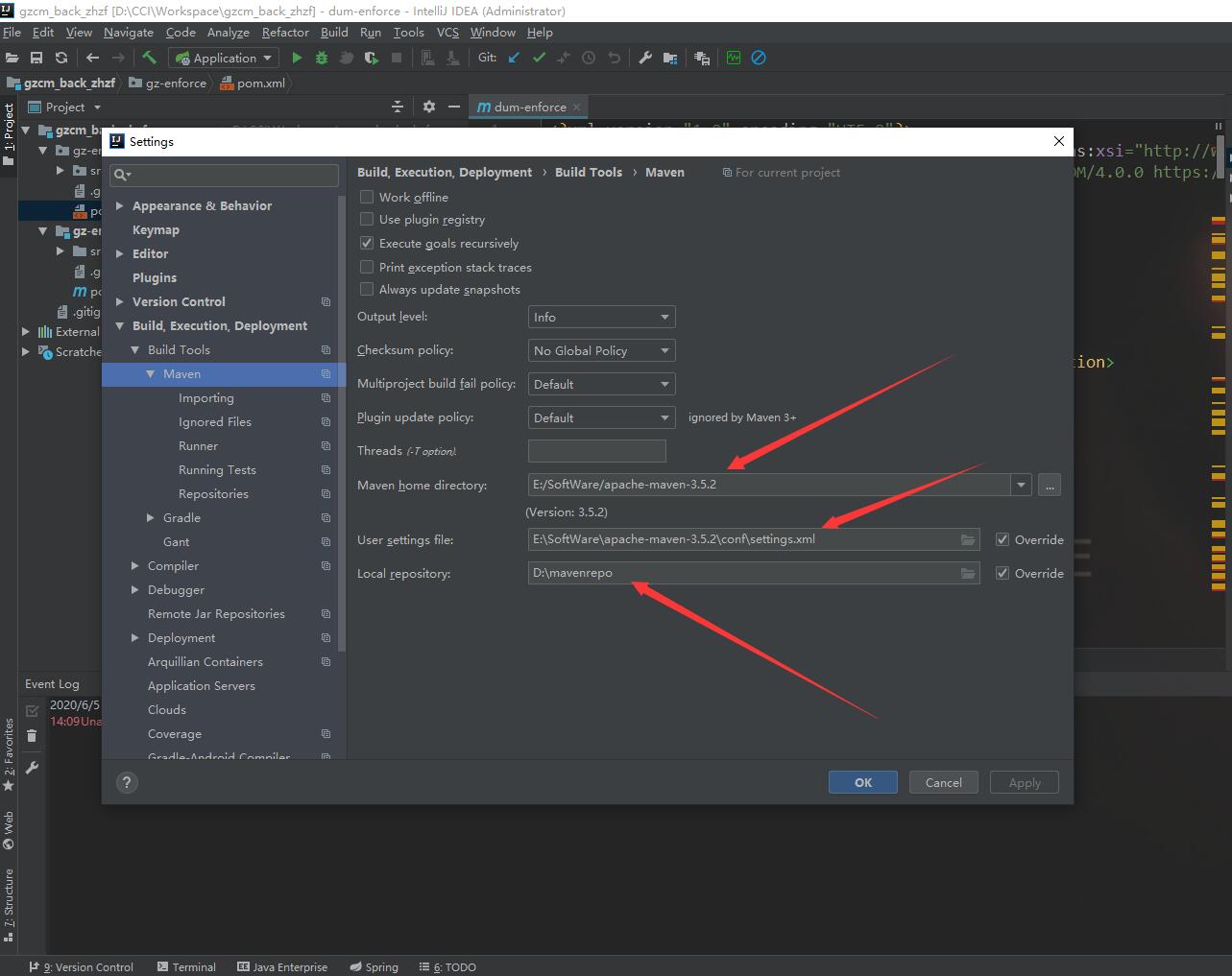 IntelliJ IDEA从git上克隆项目之后pom文件无效问题_error unmarshaling return header-CSDN博客