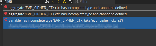 variable has incomplete type EVP_CIPHER_CTX(aka evp_chipher_ctx_st)-CSDN博客